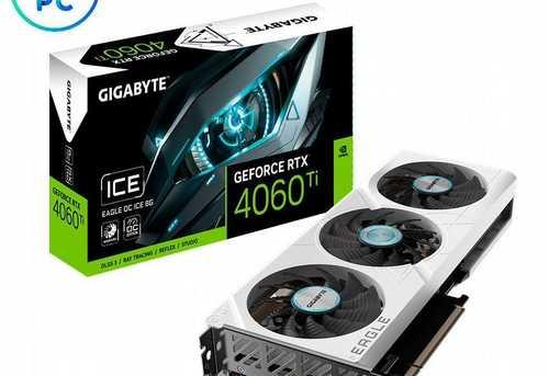 Видеокарта RTX4060Ti 8GB gigabyte eagle ICE OC GV