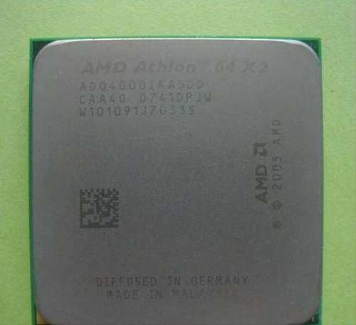 Процессор AMD Athlon 64 X2 4000+ с охлаждением