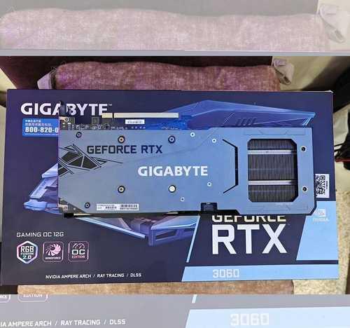 Видеокарта Gigabyte geforce rtx 3060 12 гб