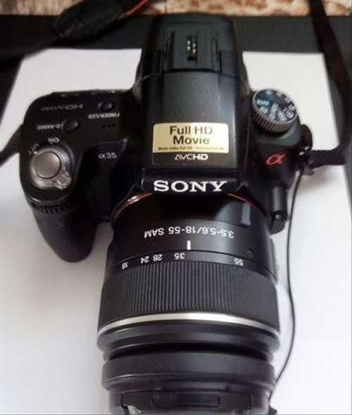 Зеркальная камера фотоаппарат sony SLT-A35 Таиланд
