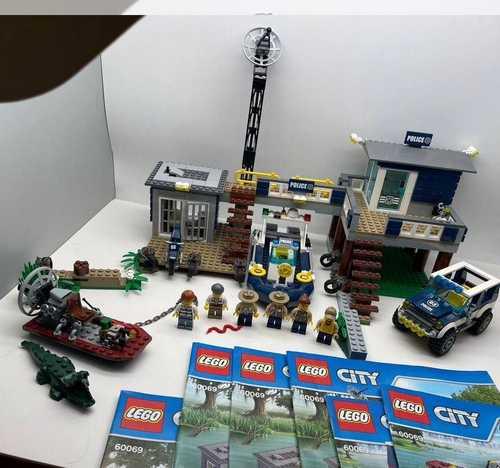 Набор Lego 60069 City Участок новой лесной полиции