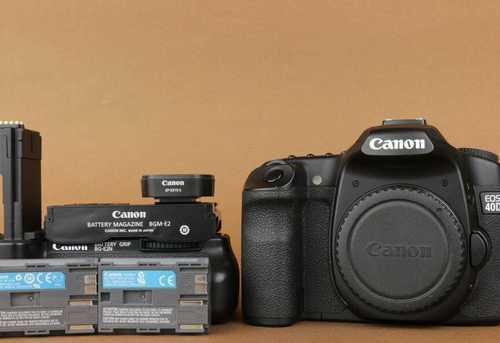 Canon EOS 40D+ battery grip (id 27180)