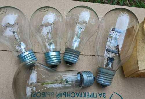 Лампы накаливания, 150-500 Вт, СССР, разные, 6 шт