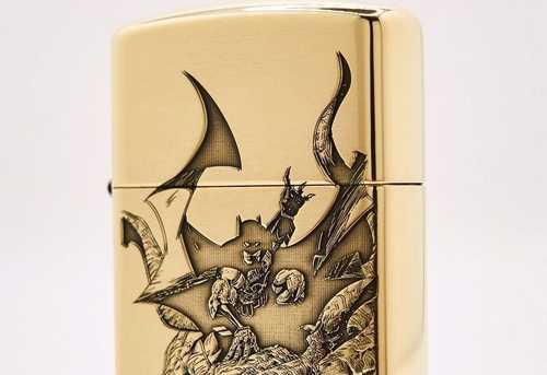 Зажигалка бензиновая zippo armor Бэтмен