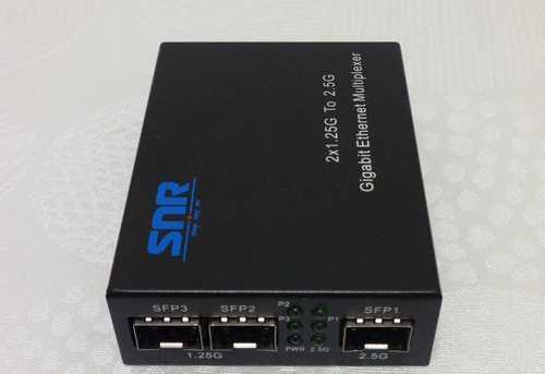 Медиаконвертер SNR-CVT-3SFP