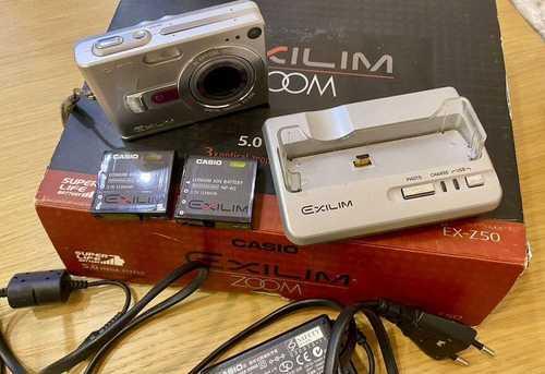 Компактный фотоаппарат casio Exilim EX-Z50