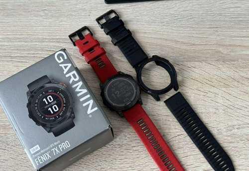 Часы garmin fenix 7x pro solar