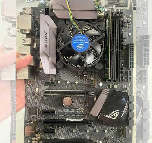 Материнская плата Asus strix Z270H Gaming