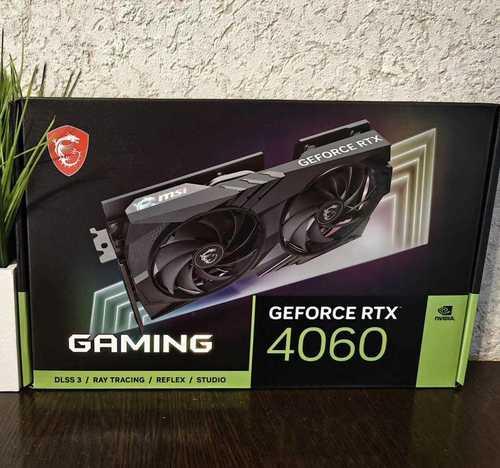 Видеокарта RTX 4060 MSI gaming