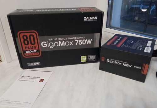 Блок питания Zalman GigaMax (gvii) 750W