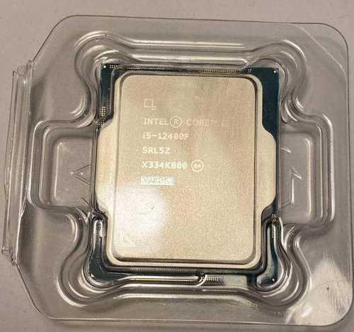 Процессор intel core i5 12400f oem