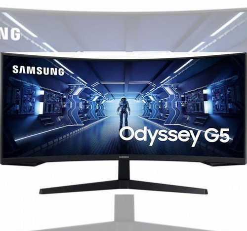 Монитор Samsung 34 Odyssey G5 LC34G55twwixci