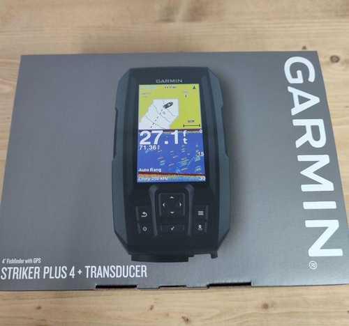 Эхолот Garmin Striker Plus 4 с датчиком Dual Beam