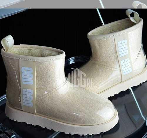 Угги Силиконовые Ugg Classic Clear Mini Sand