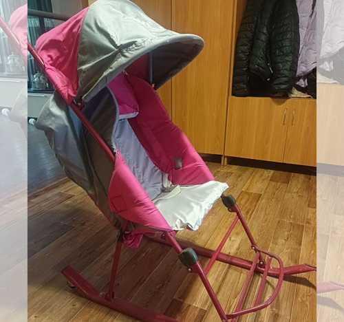 Коляска санки