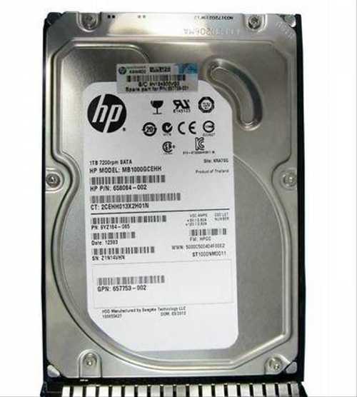 Жесткий диск HP 1 тб MB1000gcehh