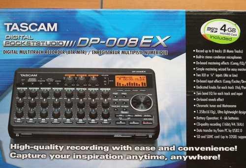 Портастудия рекордер Tascam DP-008EX