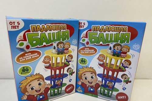 Настольная игра: Падающая башня 4 уровня