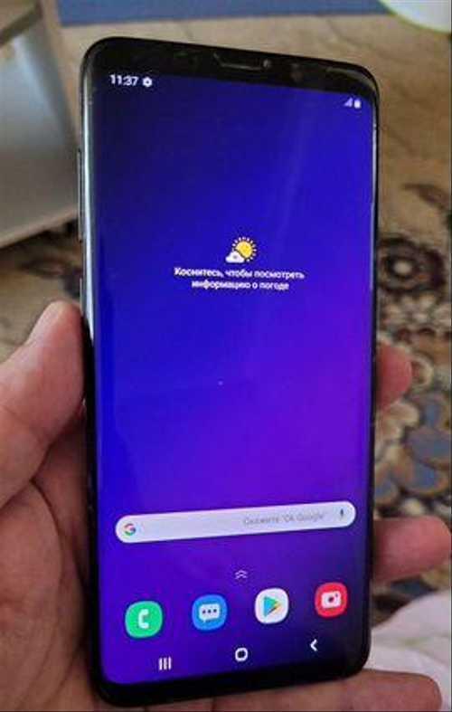 Телефон Samsung Galaxy s9+ 256gb