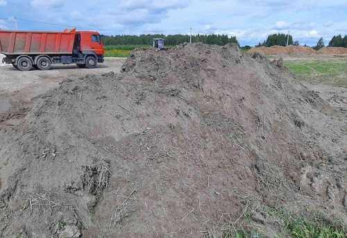 Плодородный грунт, грунт на подсыпку