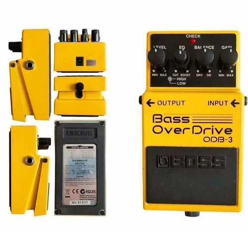 Гитарная педаль Boss Bass Overdrive ODB-3