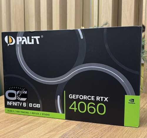 Видеокарта Palit GeForce RTX 4060 infinity 8GB