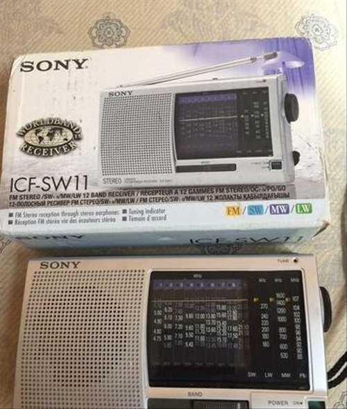 Радиоприемник Sony ICF SW 11