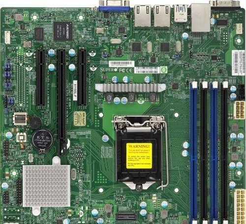 Серверная материнская плата Supermicro X11SSL-F