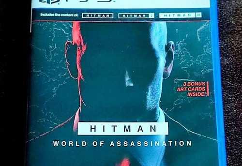 Hitman World Of Assassination PS5 Диск + Открытки