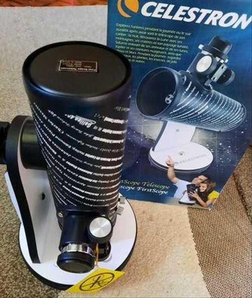 Телескоп Celestron FirstScope 76