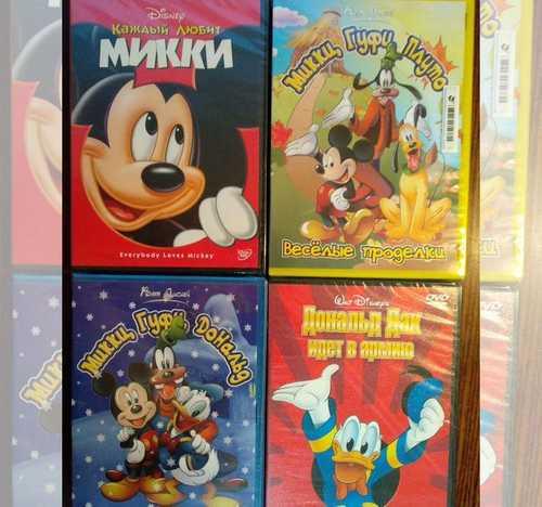 Микки Маус Дональд Дак Плуто Гуффи Disney DVD