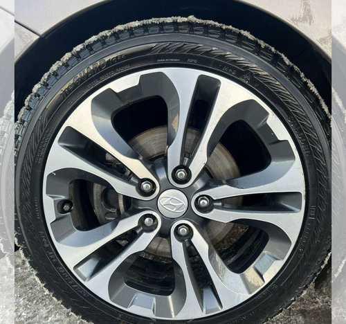 Литые диски r17 5x114 3 kia ceed