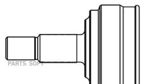 GSP 839001 Шарнир равных угловых скоростей наружн