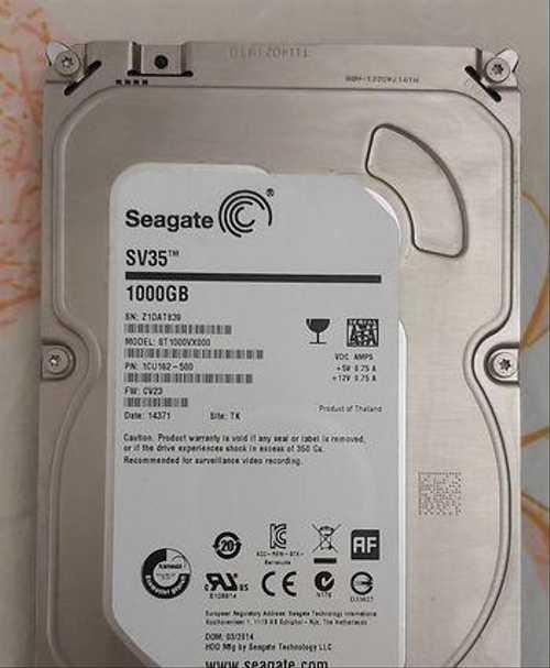 Жесткий диск Seagate SV35 1 Тб st1000vx000 SATA