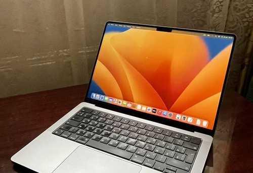 MacBook Pro 14" M1, 16GB, 512гб, space grey