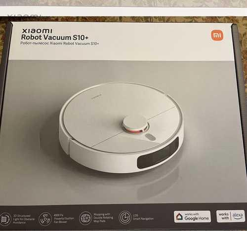 Робот пылесос xiaomi robot vacuum s10 