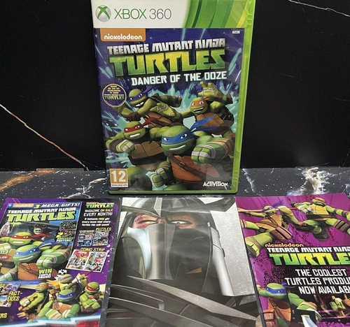 Tmnt Danger of The ooze Xbox 360(С плакатом)