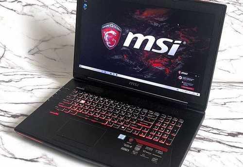 MSI GT72VR 6RE PRO 17 GTX 1070/i7/SSD+HHD