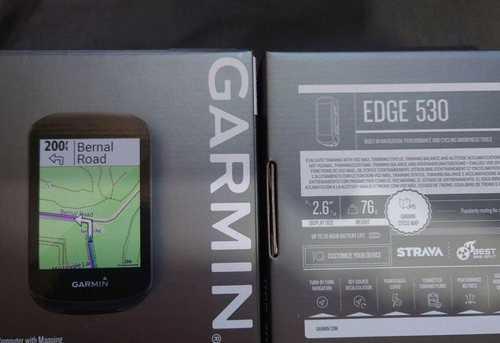 Велокомпьютер Garmin Edge 530 Bundle Speed/Cad Hrm