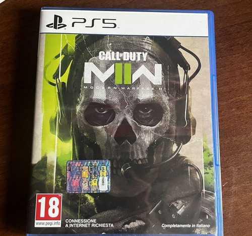Call of Duty modern warfare 2 для ps5 диск