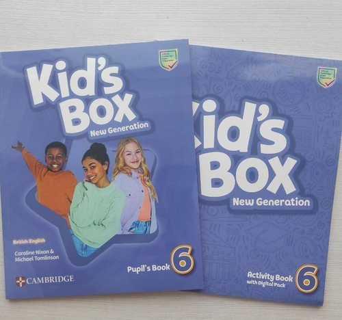 Kids box 6 new generation (новые учебники)