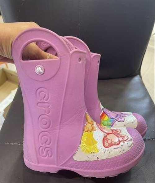 Резиновые сапоги crocs с12