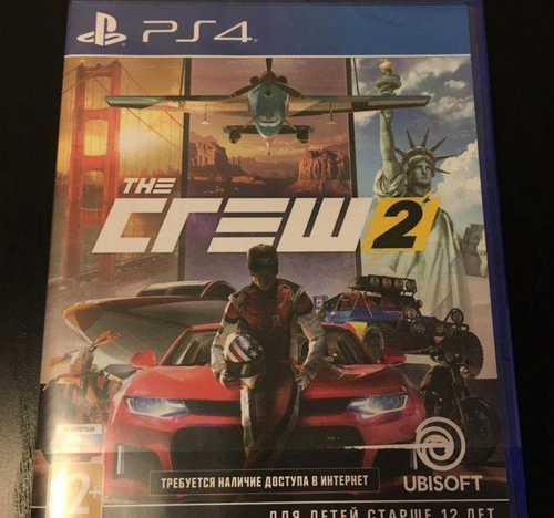 Диски на ps4 the crew 2