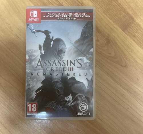 Игры для nintendo switch Assasins creed 3