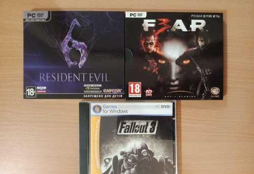 Resident Evil 6 F.E.A.R.3 Fallout 3