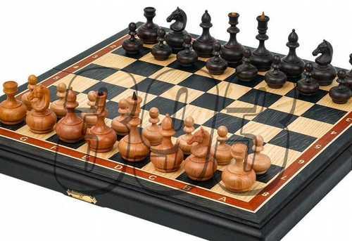 Шахматы Перфекто (доска из морёного дуба и (51434)