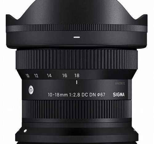 Объектив Sigma 10-18mm F2.8 DC DN Contemporary Can Новый