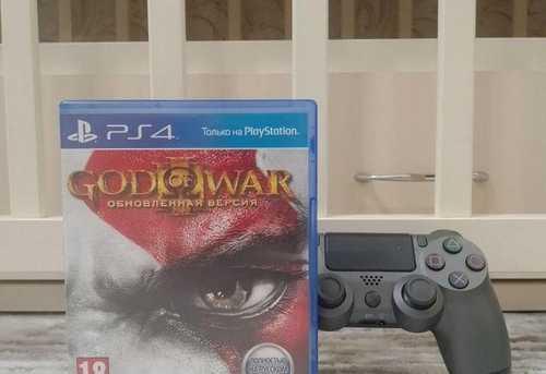 Диски на ps4 God of War 3