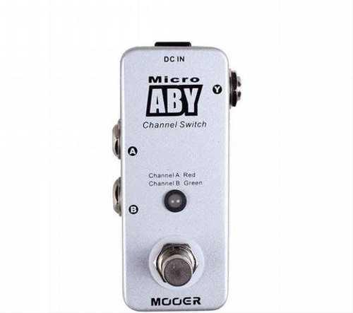 Мини-педаль ABY селектор Mooer Micro ABY (mkii)