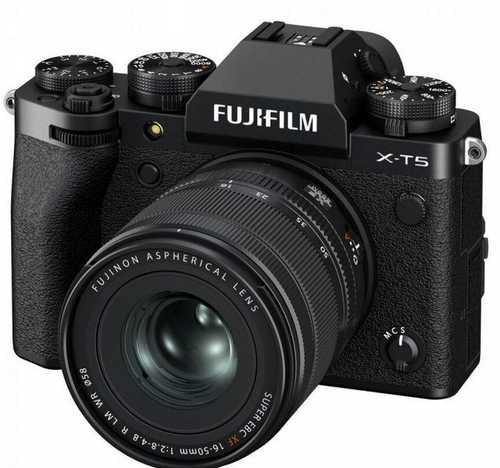 Fujifilm X-T5 Kit XF 16-50mm F2.8-4.8 R LM WR Black